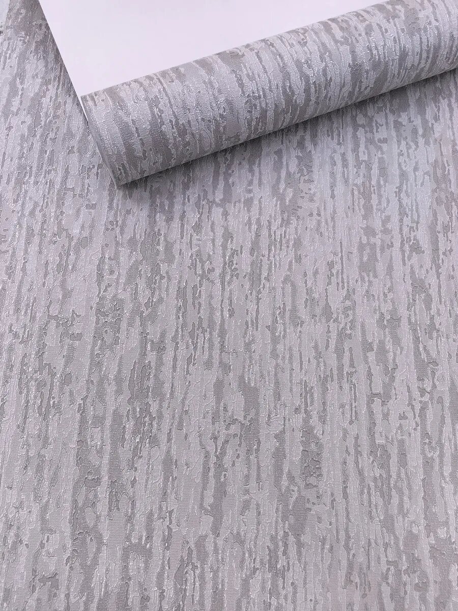 Обои виниловые на бумажной основе 0.53*10м без подгонки, цвет коричневый