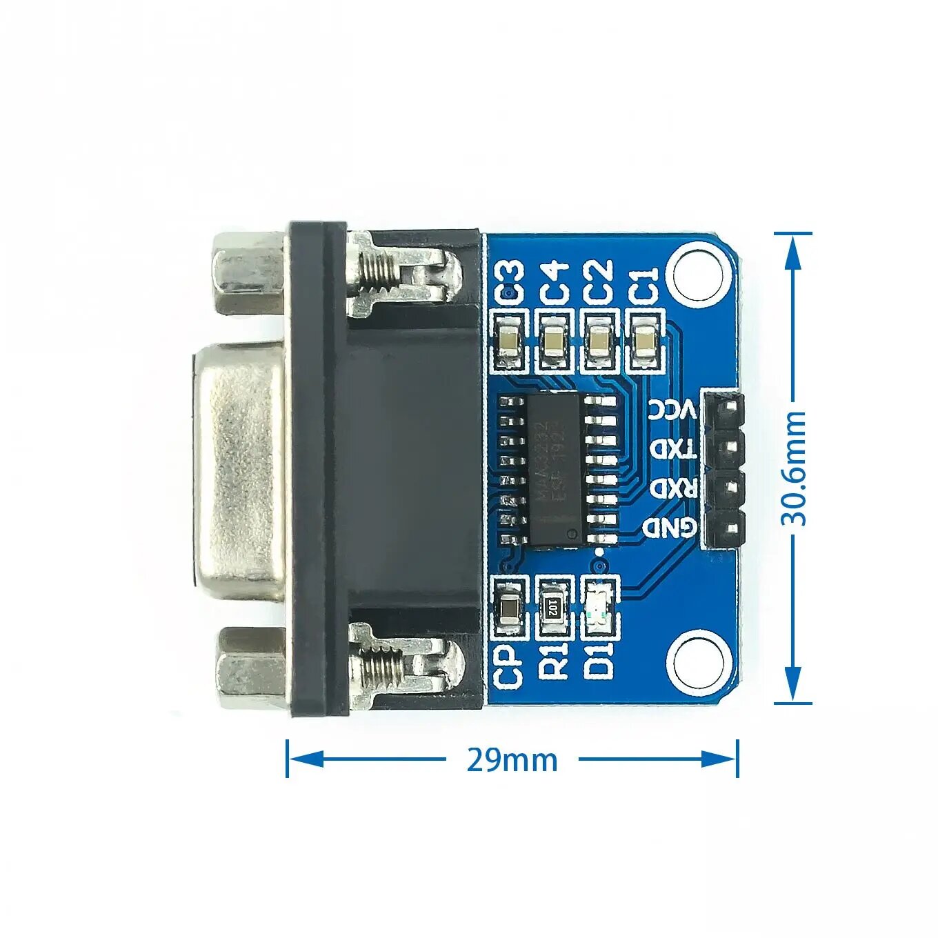 Конвертер RS232-TTL MAX3232 — фото 1