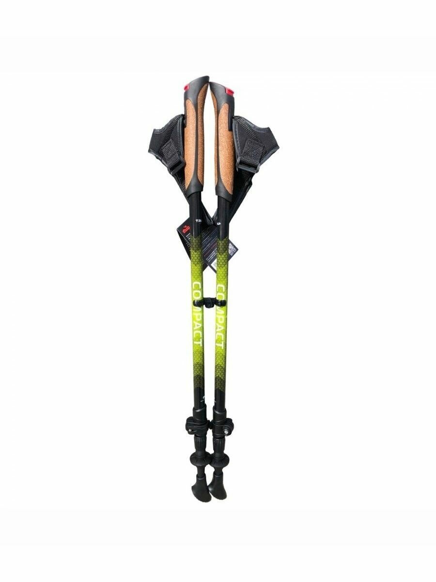 Палки для скандинавской ходьбы Tramp Compact (зеленый) TRR-004