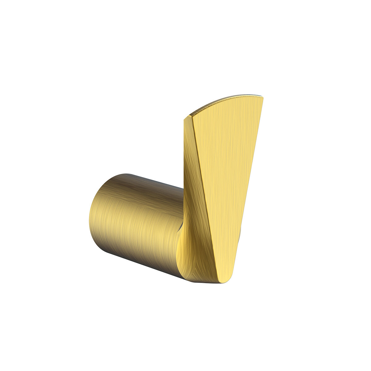 Крючок для полотенец одинарный Raglo R307.05.03 латунь, сатин золотой