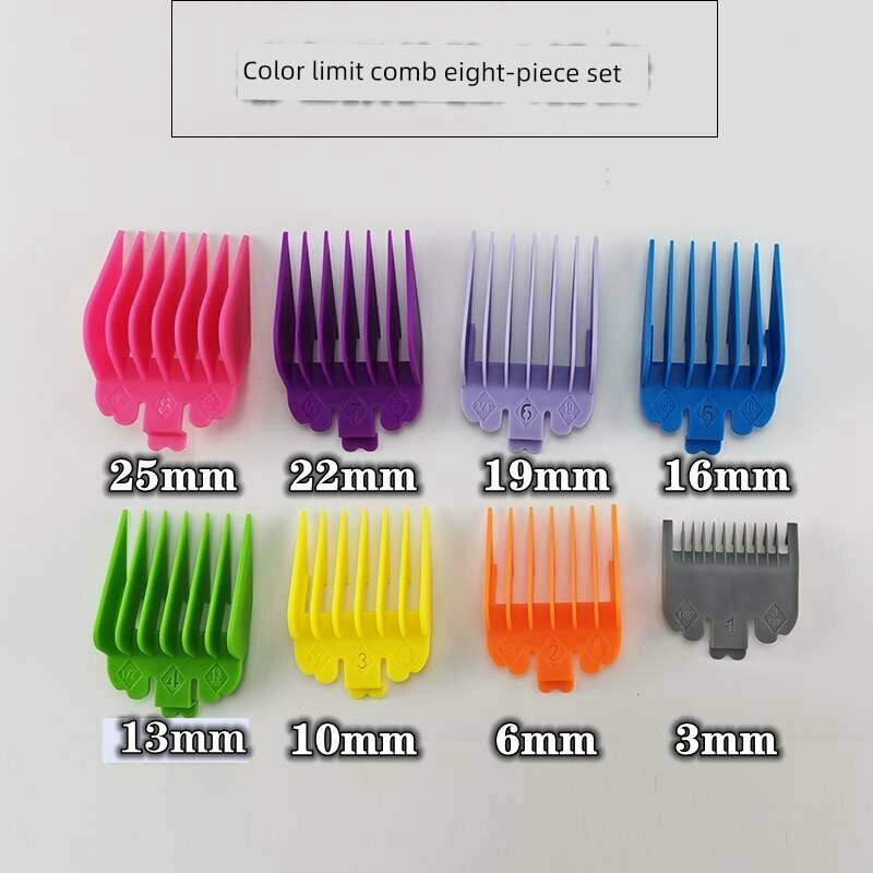 Новый набор насадок для электрической машинки для стрижки волос, 10 штук, универсальные аксессуары для машинки,
