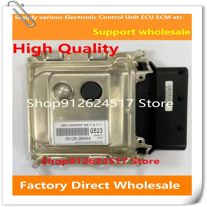 ECM ME17.9.11.1 ECU 39131-2B040 S56 Электронный блок управления Автомобильные аксессуары 39128-2BAA4 G523 для Hyundai KIA 39104-03135 K18B 39131-2B040