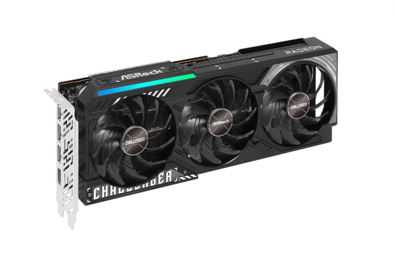 Видеокарта ASRock AMD Radeon RX 9070 Challenger 16GB RX9070 CL 16G