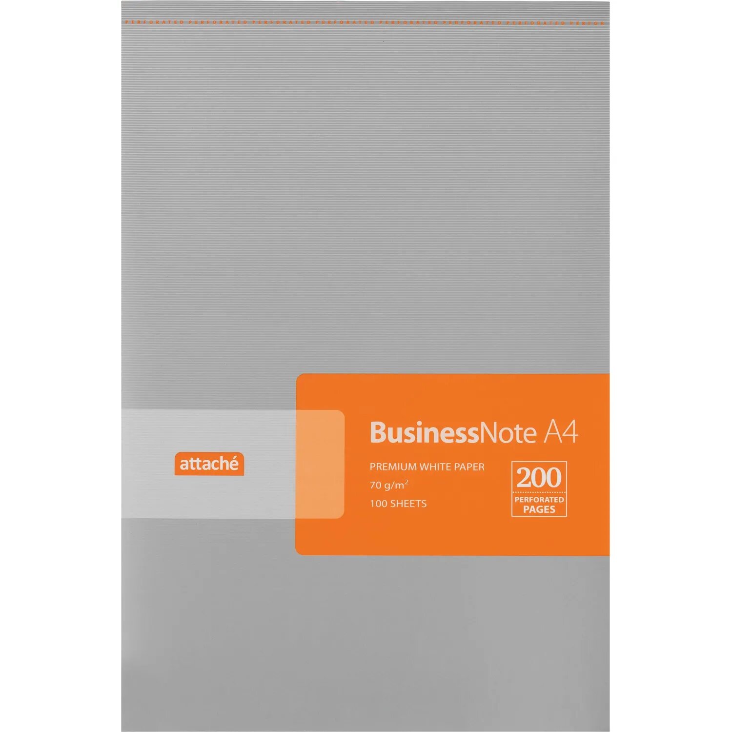 Блокнот микроперфорация А4 100л. склейка ATTACHE клетка