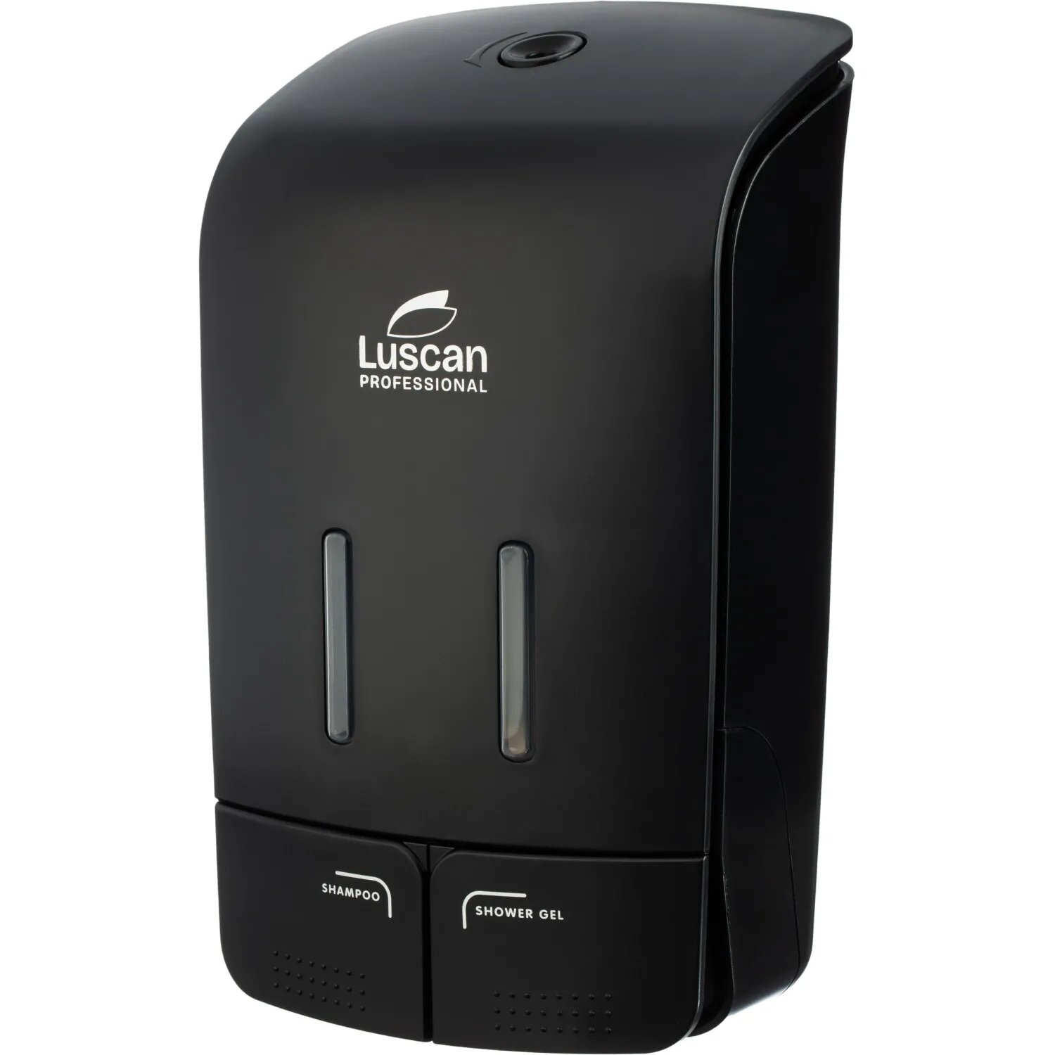 Дозатор для жидкого мыла Luscan Prof Etalon 2x550мл черный 151052