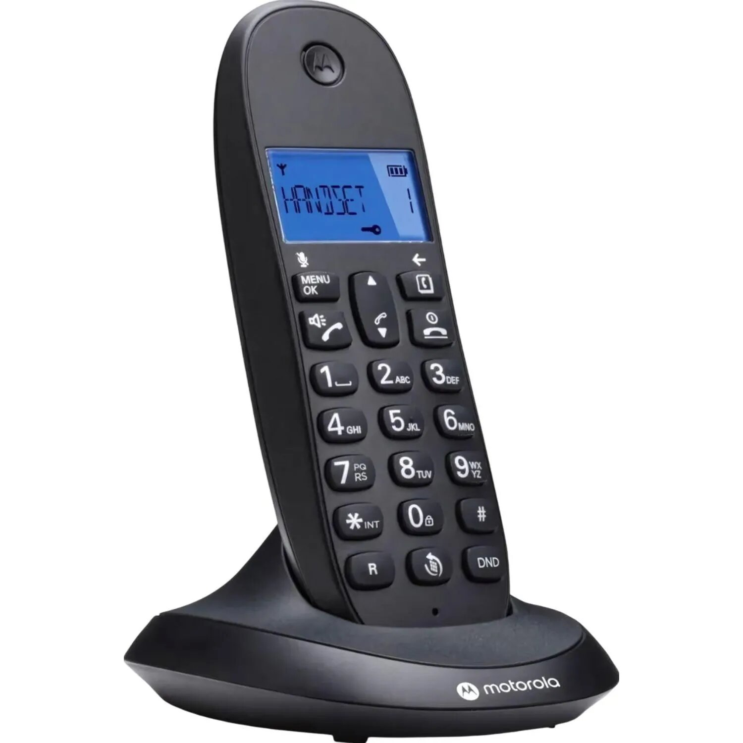 Радиотелефон DECT MOTOROLA C1001CB+ (цвет черный)