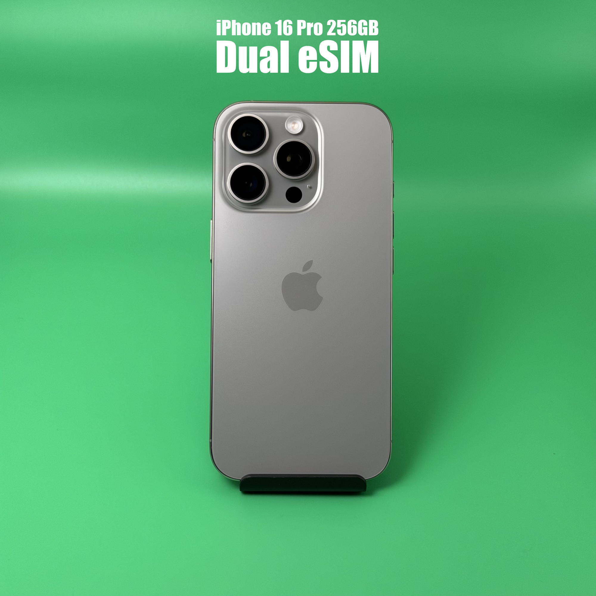 Смартфон Apple iPhone 16 Pro 256 ГБ eSIM + eSIM, Natural Titanium