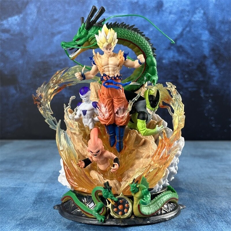Статуя "Goku Cell Frieza Buu", , для взрослых, цвет "Юбилейный Жемчуг Дракона"