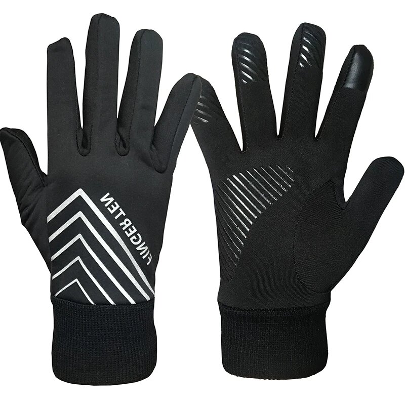 Тренировочные перчатки на осень и зиму, теплые, морозостойкие, ветрозащитные и бархатные, футбольные виды спорта,