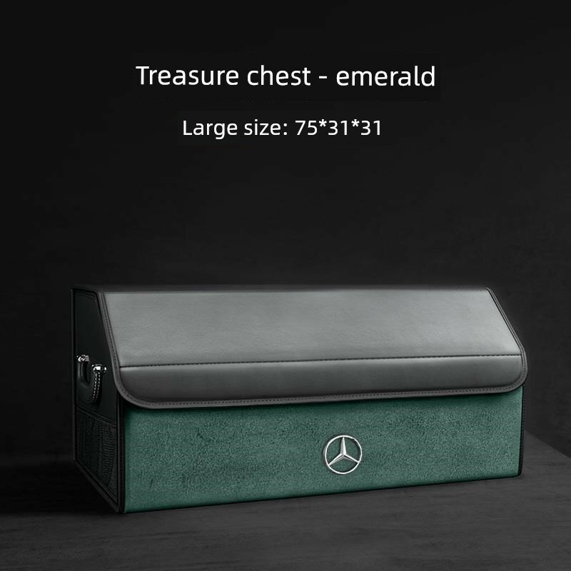 Большой размер, изумрудный, логотип Mercedes для багажника автомобиля E-класса