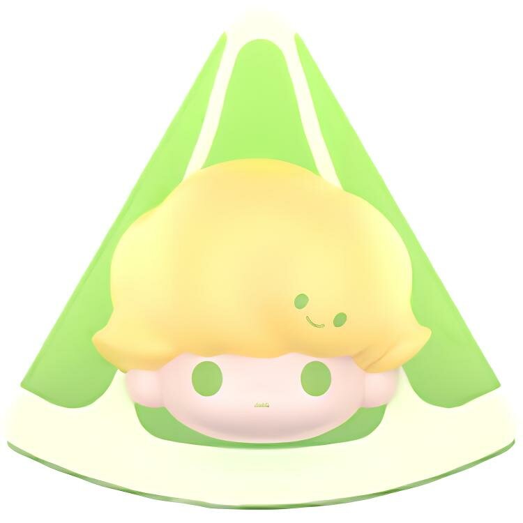 POP MART Fruit Patchwork Bubbles Набор коллекционных фигурок "Таинственная коробка", Confirmed-Dimoo Lime Slicer (Open)