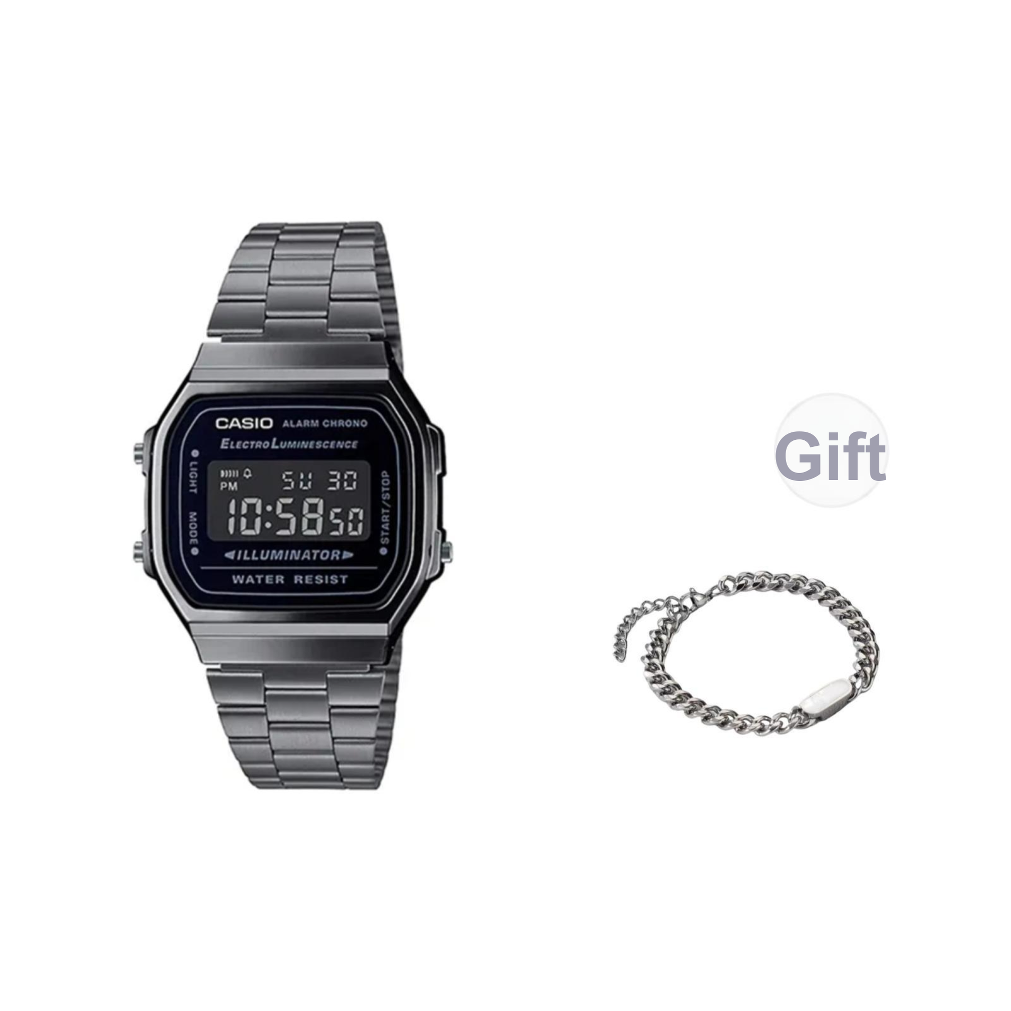 Наручные часы CASIO, серебристый — фото 1