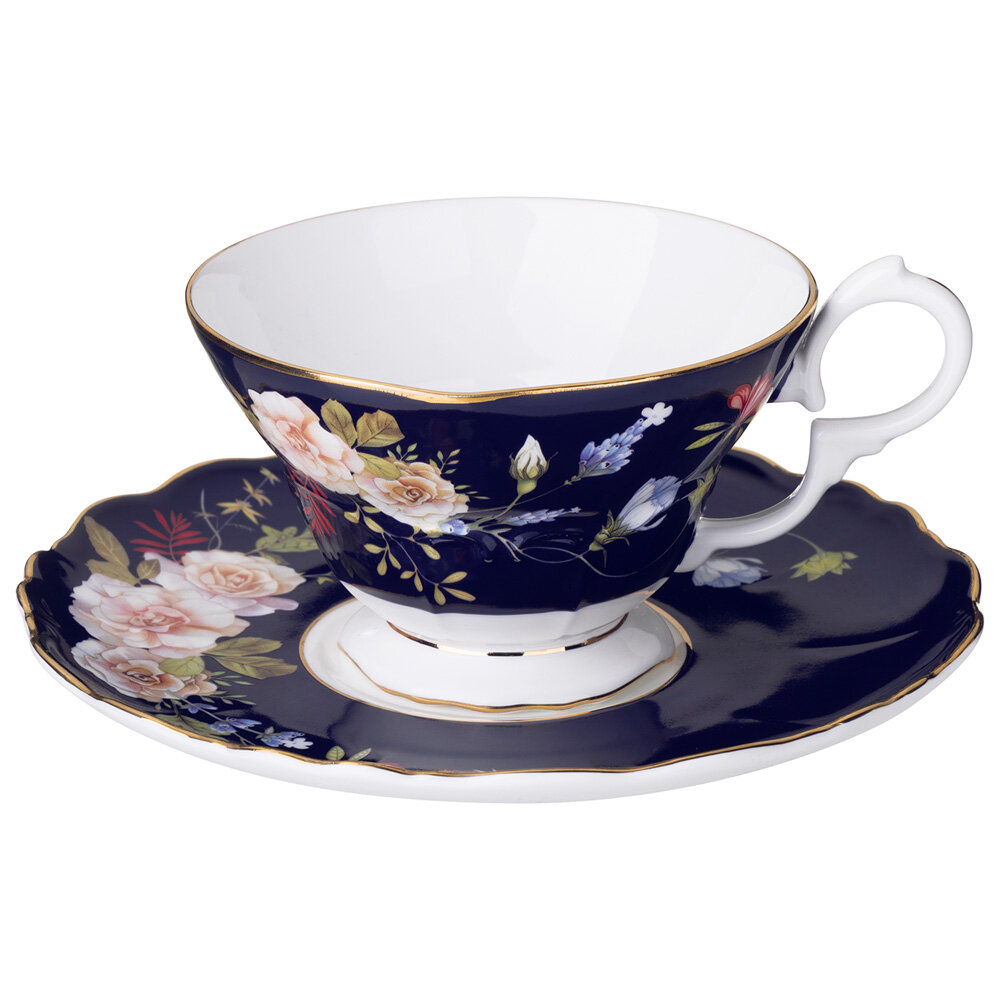 Чайная пара lefard кобальт 280 мл KSG-86-2488-1