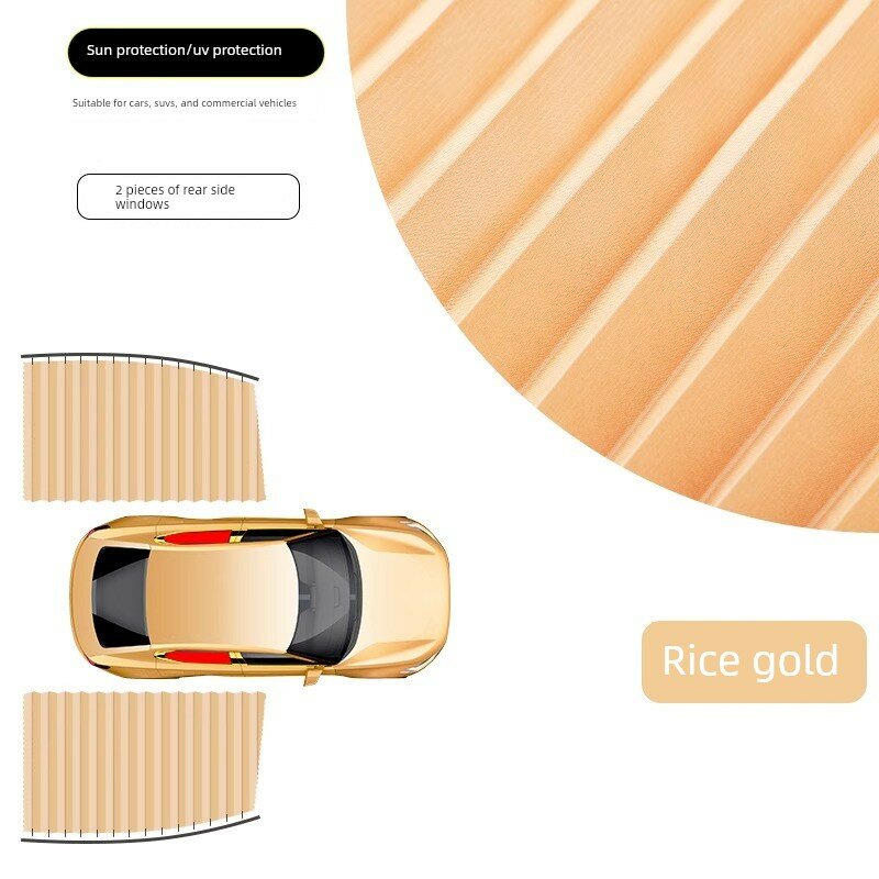 Автомобильная шторка-рольставня, защита от солнца и теплоизоляция, магнитная шторка для салона автомобиля, защита