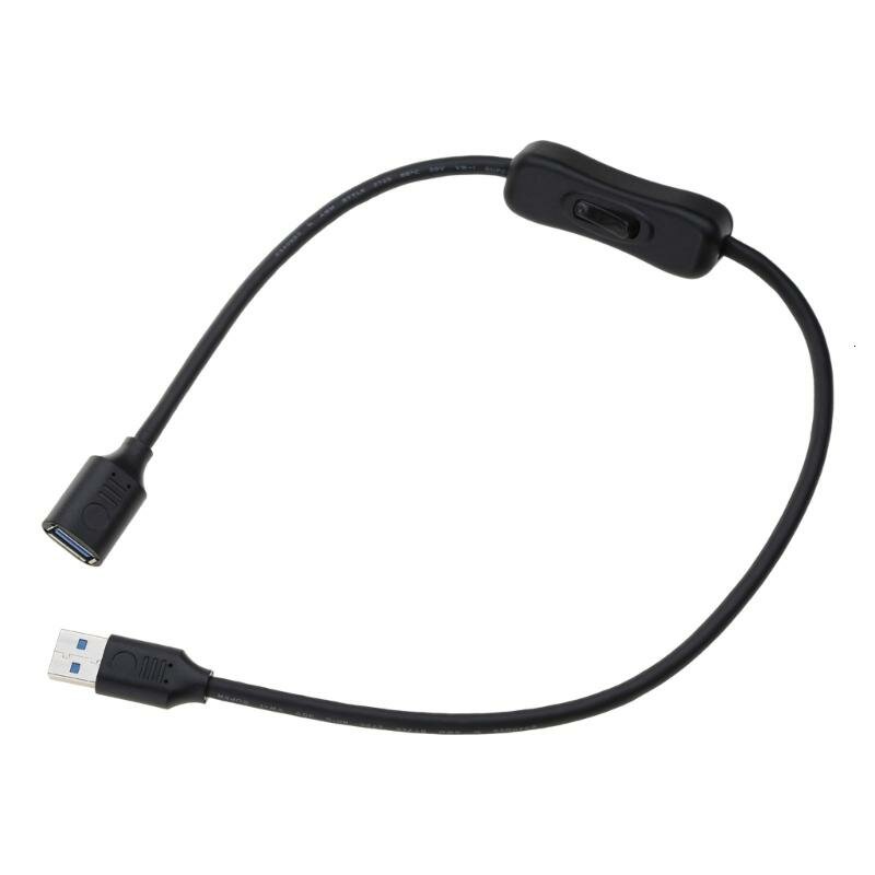 Кабель-удлинитель USB 3.0 с выключателем, 0.5m