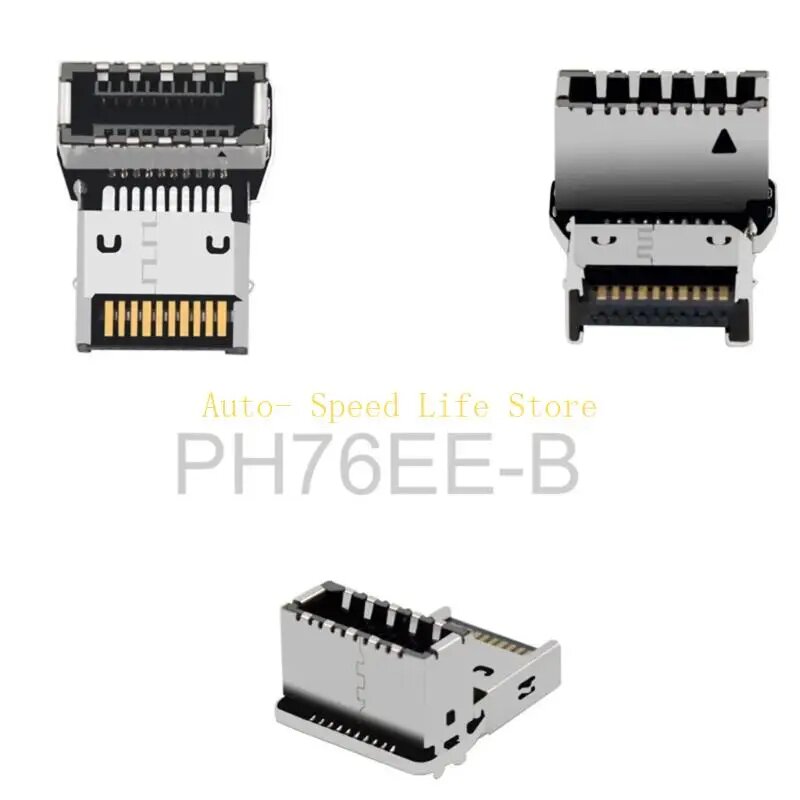 USB 3.1 Type E to Type C адаптер 90 градусов, PH76EE B — фото 1