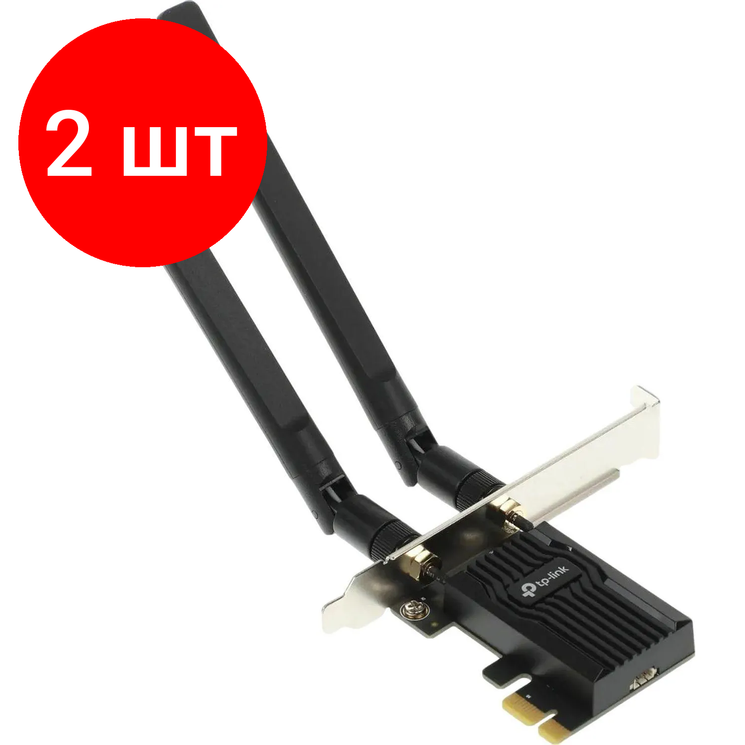Комплект 2 штук, Маршрутизатор TP-LINK Archer TX20E AX1800 Bluetooth 5.2 PCI Express