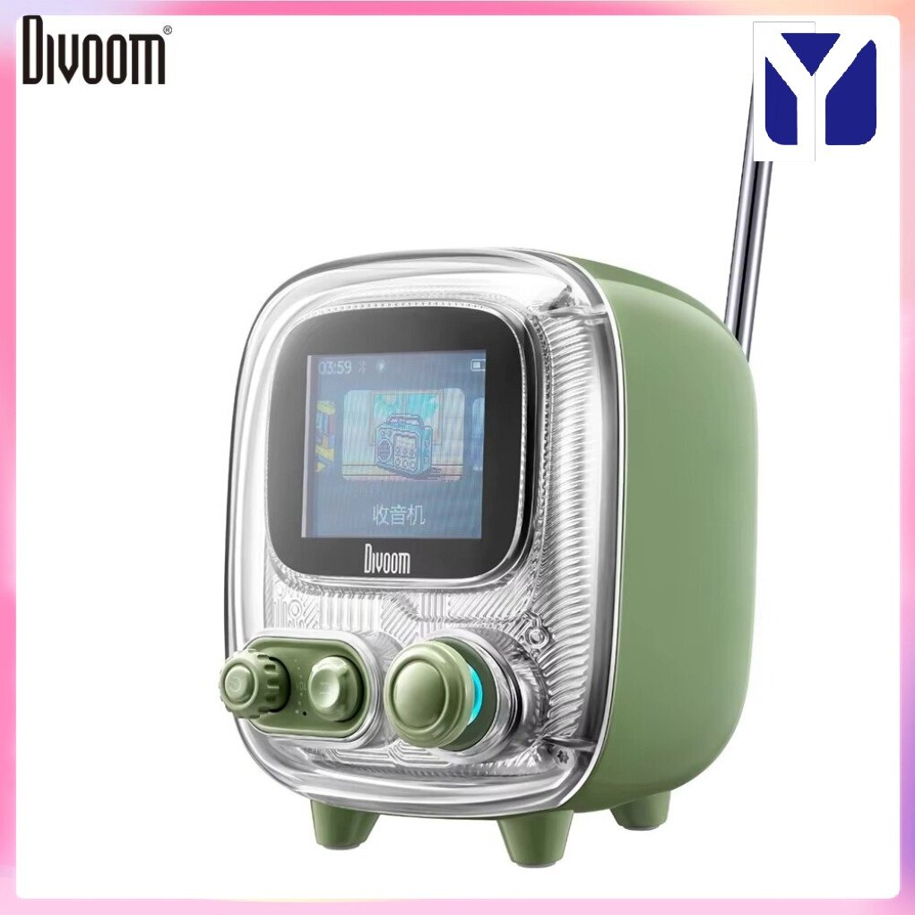 Divoom T-tiivoom-2 Пиксель-Арт Bluetooth Колонки Портативный Будильник DIY LED Display Board