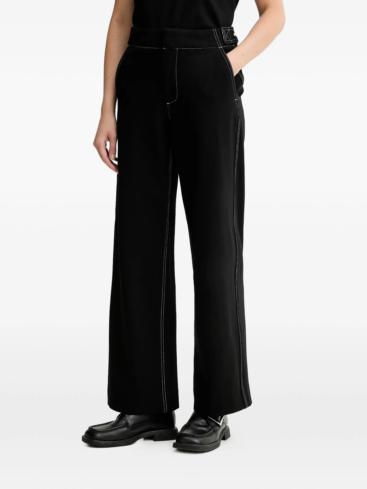 Брюки Contrast-stitching trousers