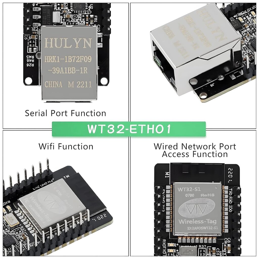 WT32 ETH01 модуль с WiFi и Ethernet — фото 1
