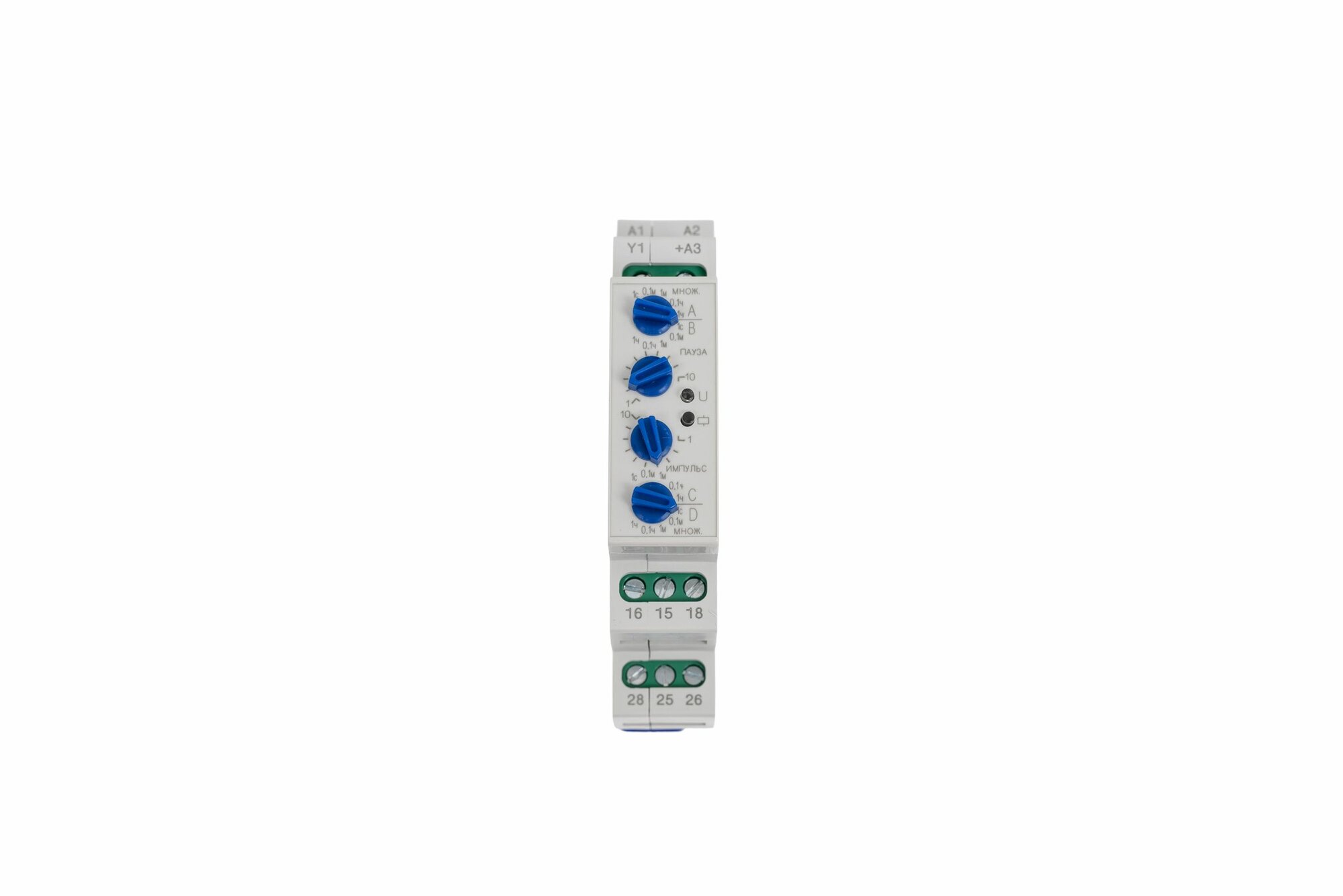Реле времени Меандр циклическое РВЦ-Р-15 ACDC24B/AC230B УХЛ4 A8302-19910925