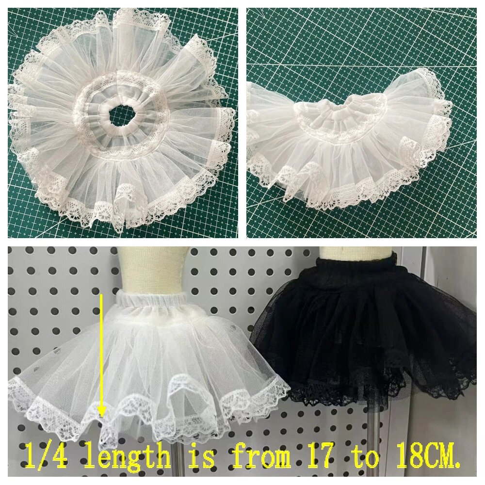 Кринолин для куклы 1/4 MSD 1 of 4 black 17