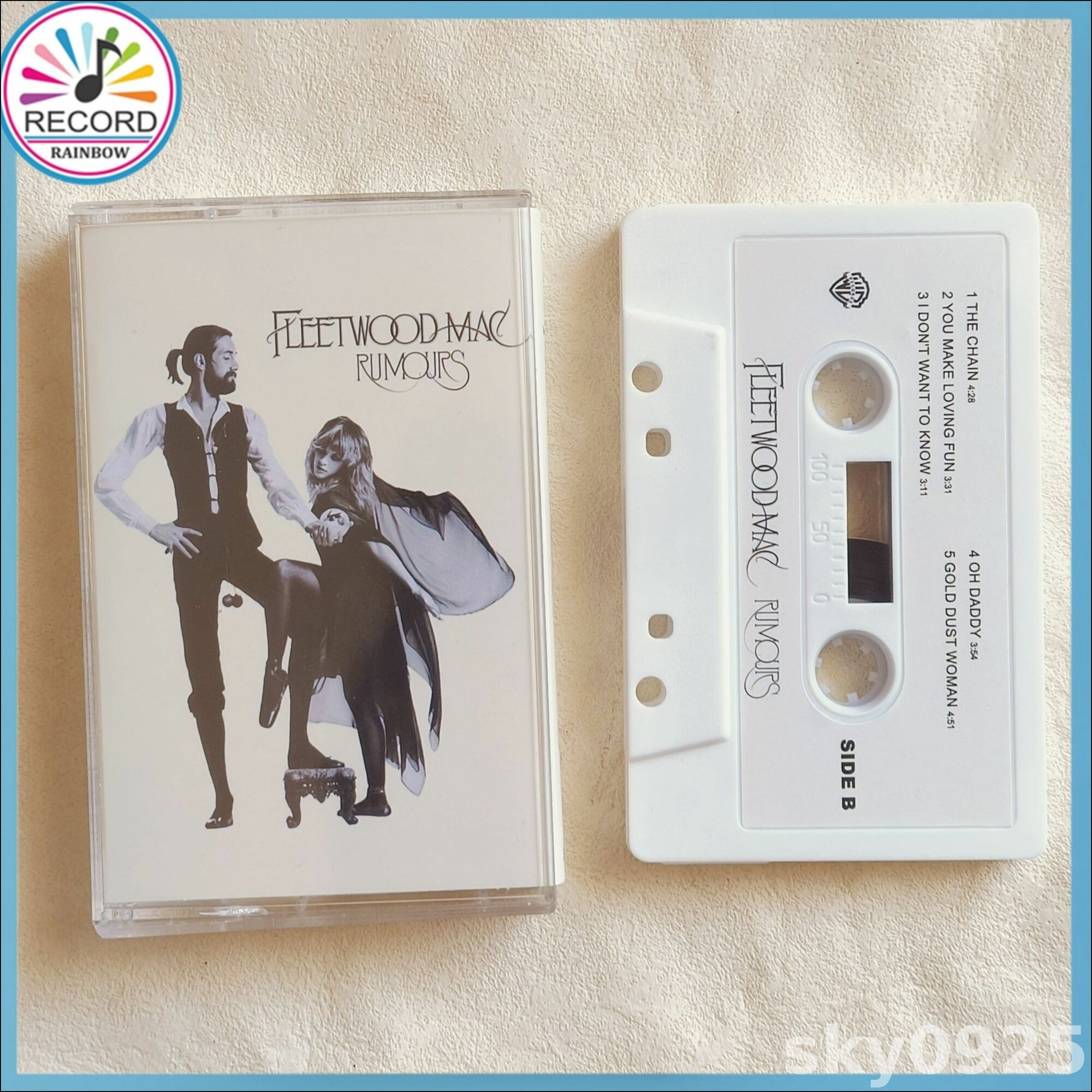 Fleetwood Mac Rumours кассета Совершенно новый Запечатанный