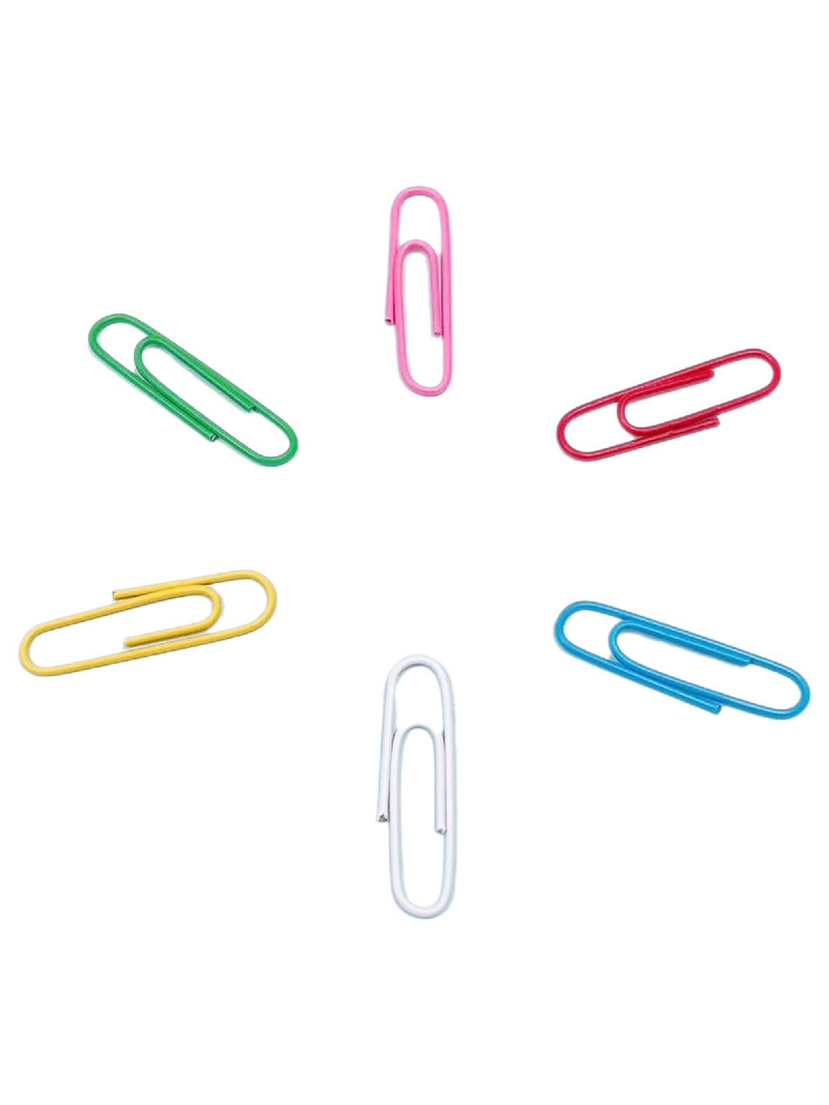 120 шт 28 мм 33 мм скрепки для бумаг, офисные зажимы, красочные скрепки для бумаги для школы