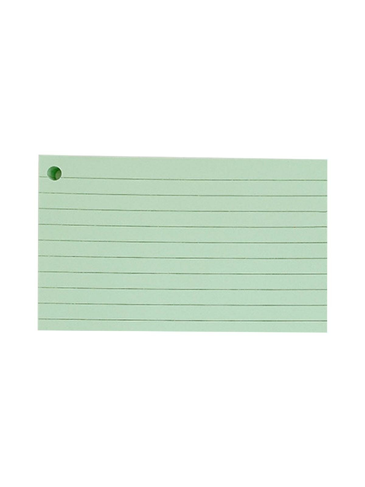 Цветные флэш-карточки с переплетными кольцами, разлинованные указательные карточки для изучения