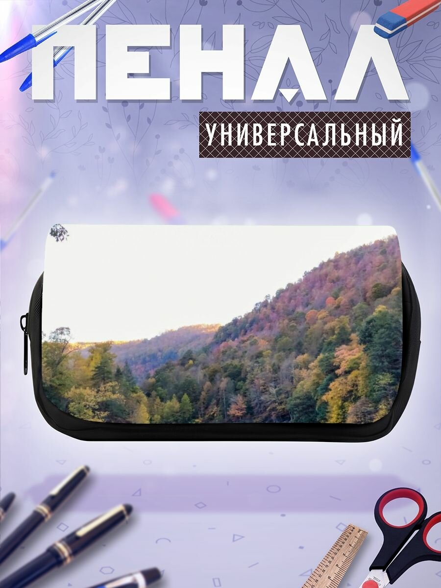 Школьный пенал природа природный заповедник