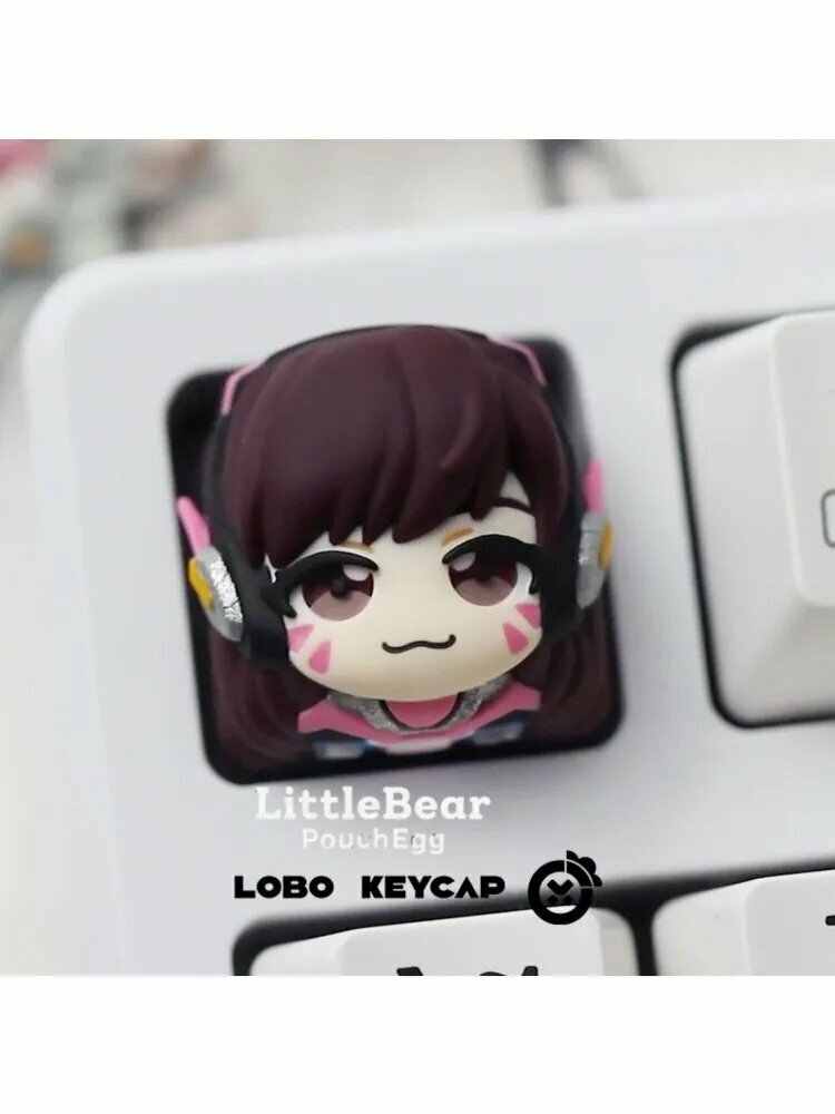 Кейкапы для клавиатуры Overwatch: D.Va (MEKA) 1 шт.