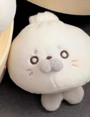 Милый кулон с тюленем, очаровательный плюшевый питомец, маленький тюлень, ручная работа, океанский защитник, реалистичная плюшевая игрушка-кукла