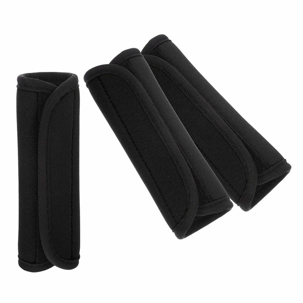 Черные съемные полиэстеровые защитные накладки для турника и грифов для спорта, набор из 3 шт