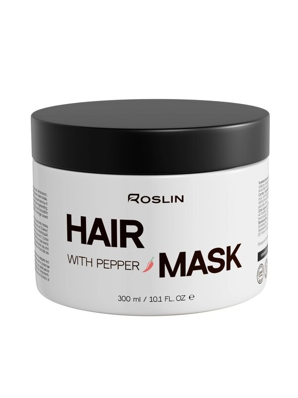 Roslin маска для роста волос с экстрактом кайенского перца разогревающая 300 мл