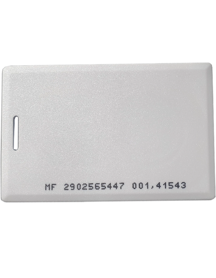 Карта Slinex CLAMSHELL Mifare с номером, частота 13560 кГЦ, белый