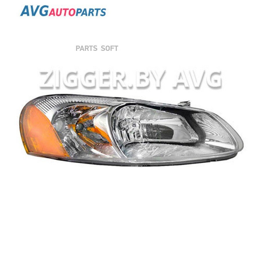Фара механический корректор седан = Chrysler sebring/Dodge stratus 03-05 правая TYC от официального дистрибьютора, AVG, артикул 09310472C