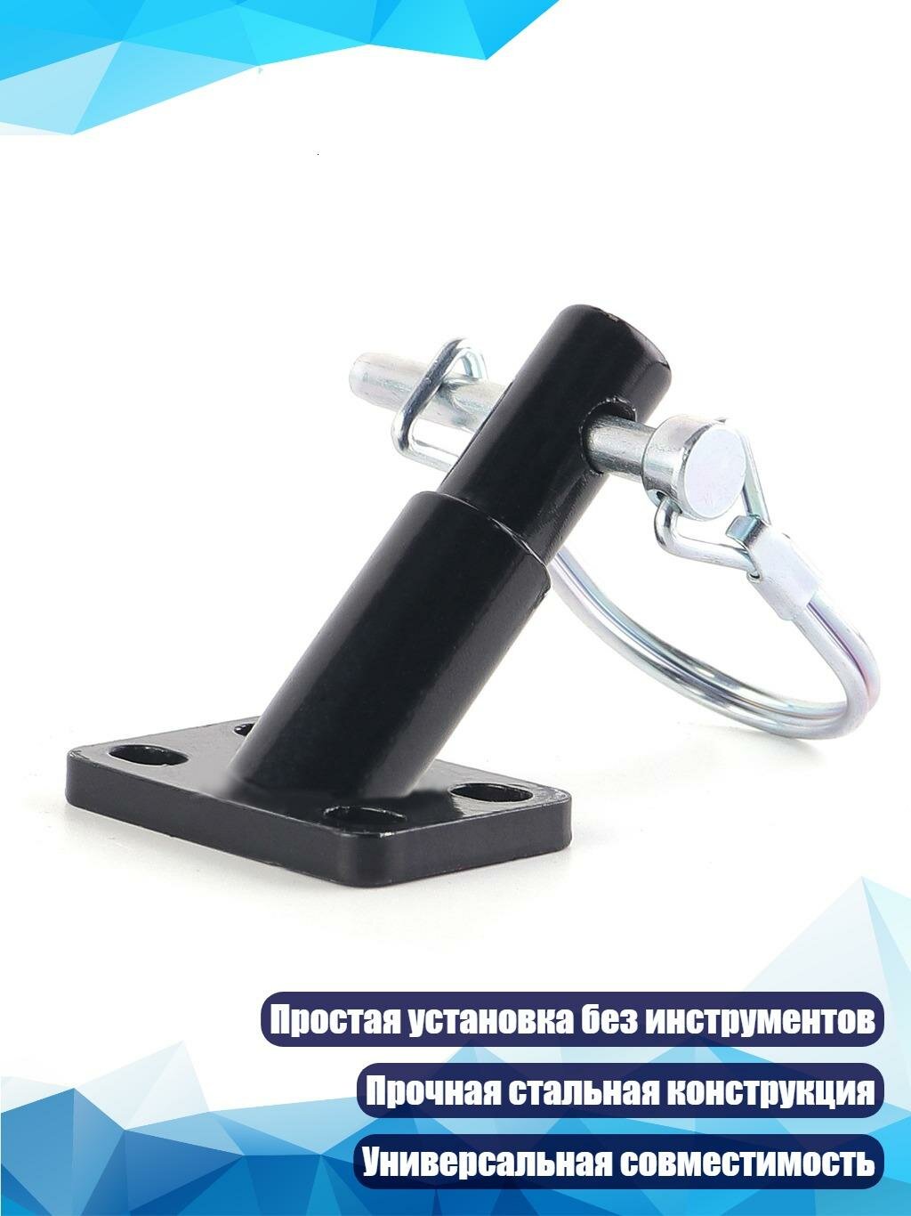 Универсальный адаптер для крепления прицепа к велосипеду
