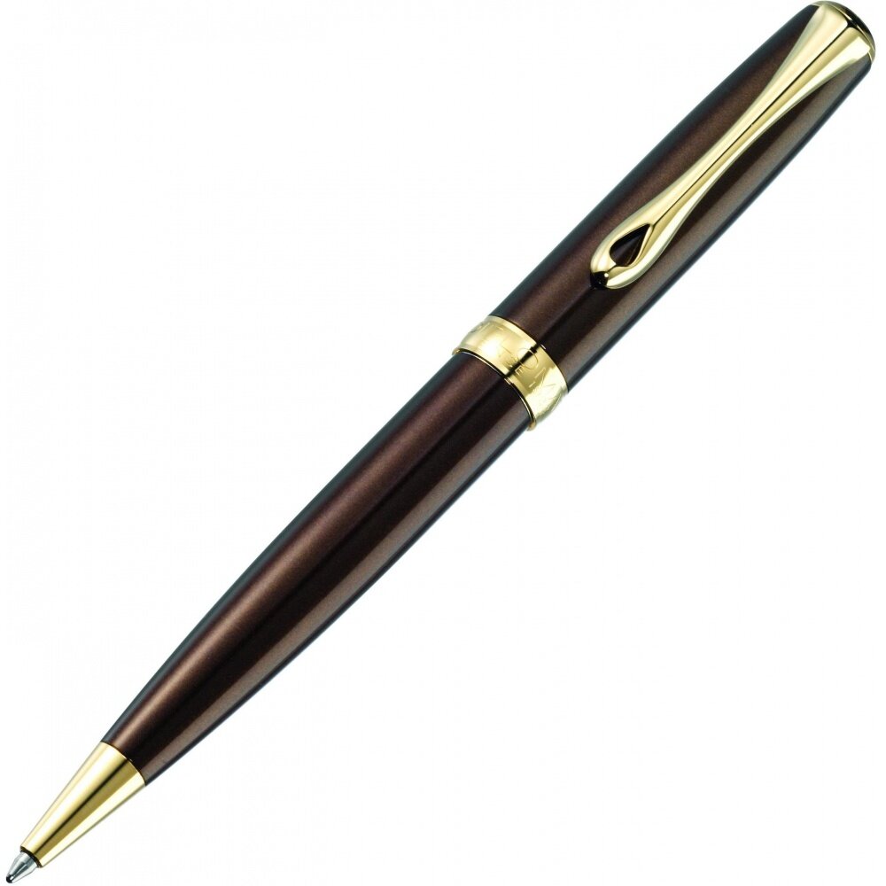 Diplomat D40213040 Шариковая ручка diplomat excellence a2, marrakesh brown gold easy flow gт