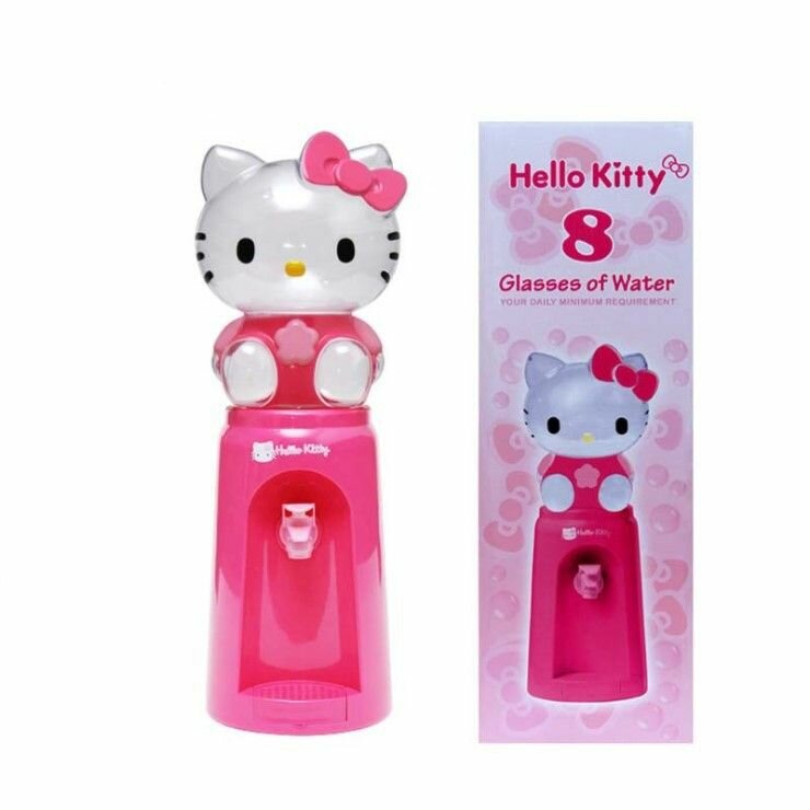 Кулер для воды 2 литра, Hello KittyДетский кулер для воды украсит детскую, кухню или офис и станет — фото 1