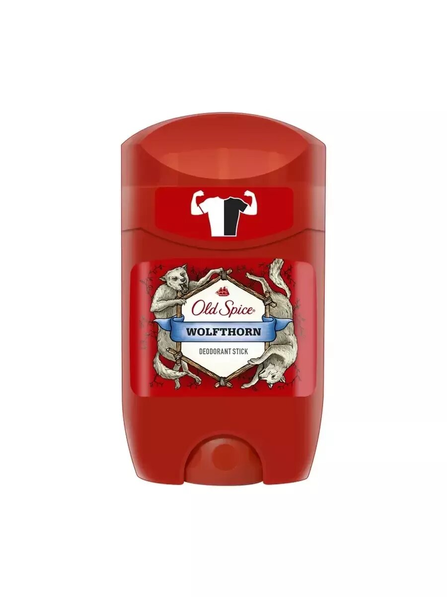 Дезодорант-стик твердый мужской Old spice wolfthorn, 50 г
