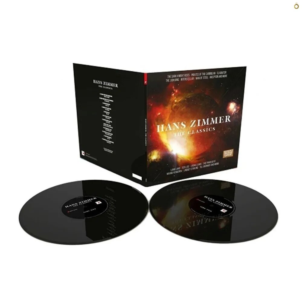 Виниловая пластинка Hans Zimmer - The Classics (2LP) Саундтрек 2017 — фото 1