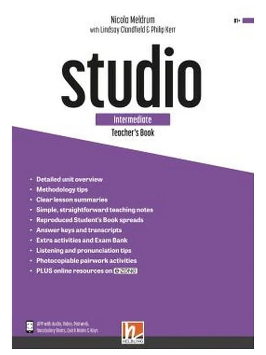 STUDIO Intermediate Teacher's Book + e-zone | Helbling Languages
