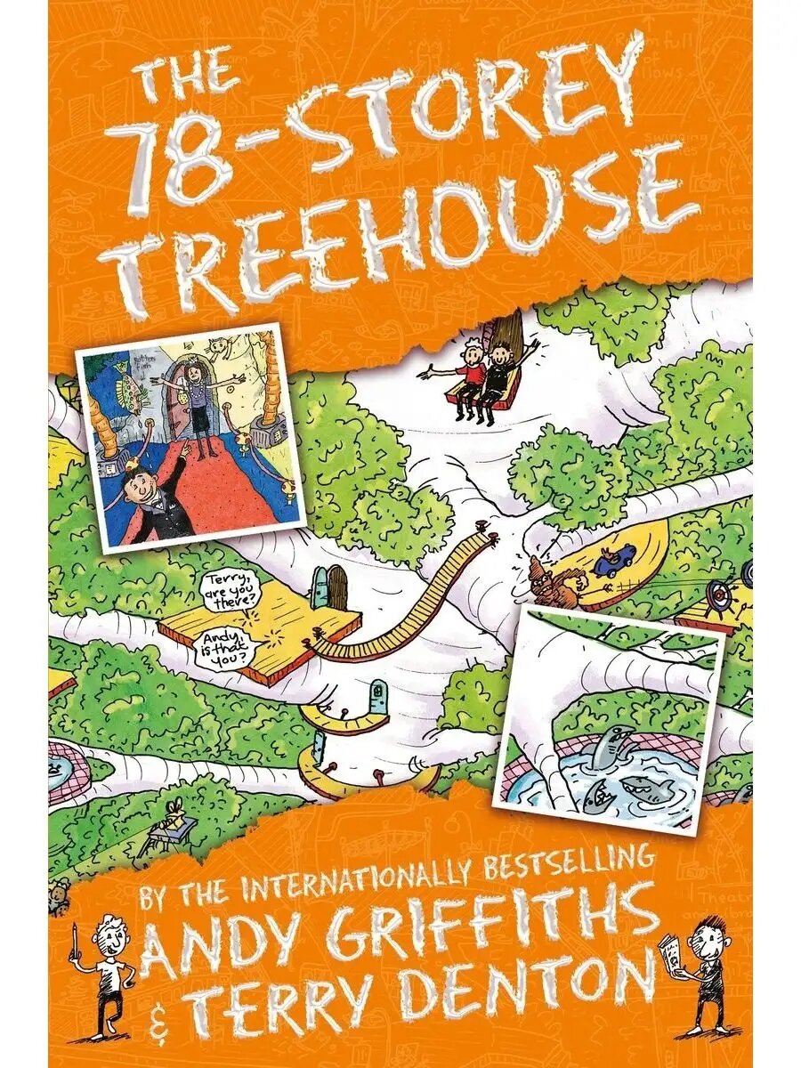 The 78-Storey Treehouse комикс на английском для детей | Macmillan