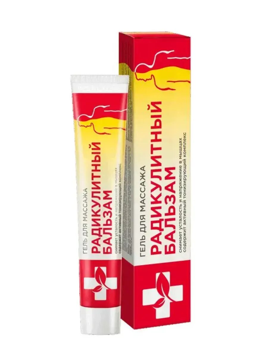 Гель для массажа радикулитный бальзам 70 мл