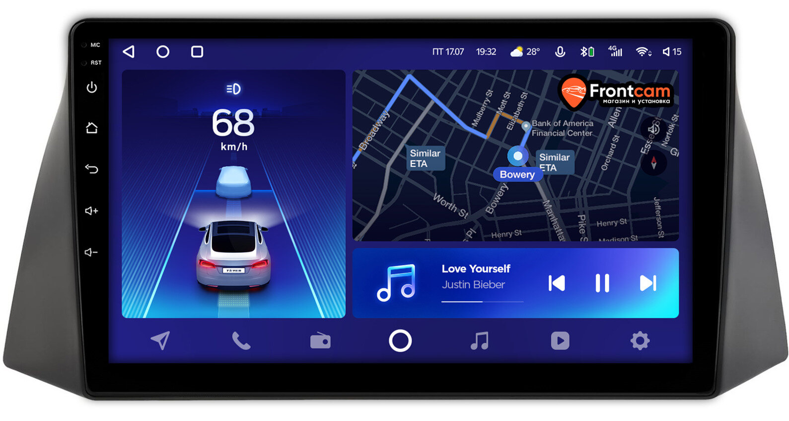 Штатная магнитола Chery Tiggo (T11) 2005-2013 Teyes CC2 PLUS 6/128 9" RM-9-1014 Android 10 (4G-SIM, DSP, QLed)