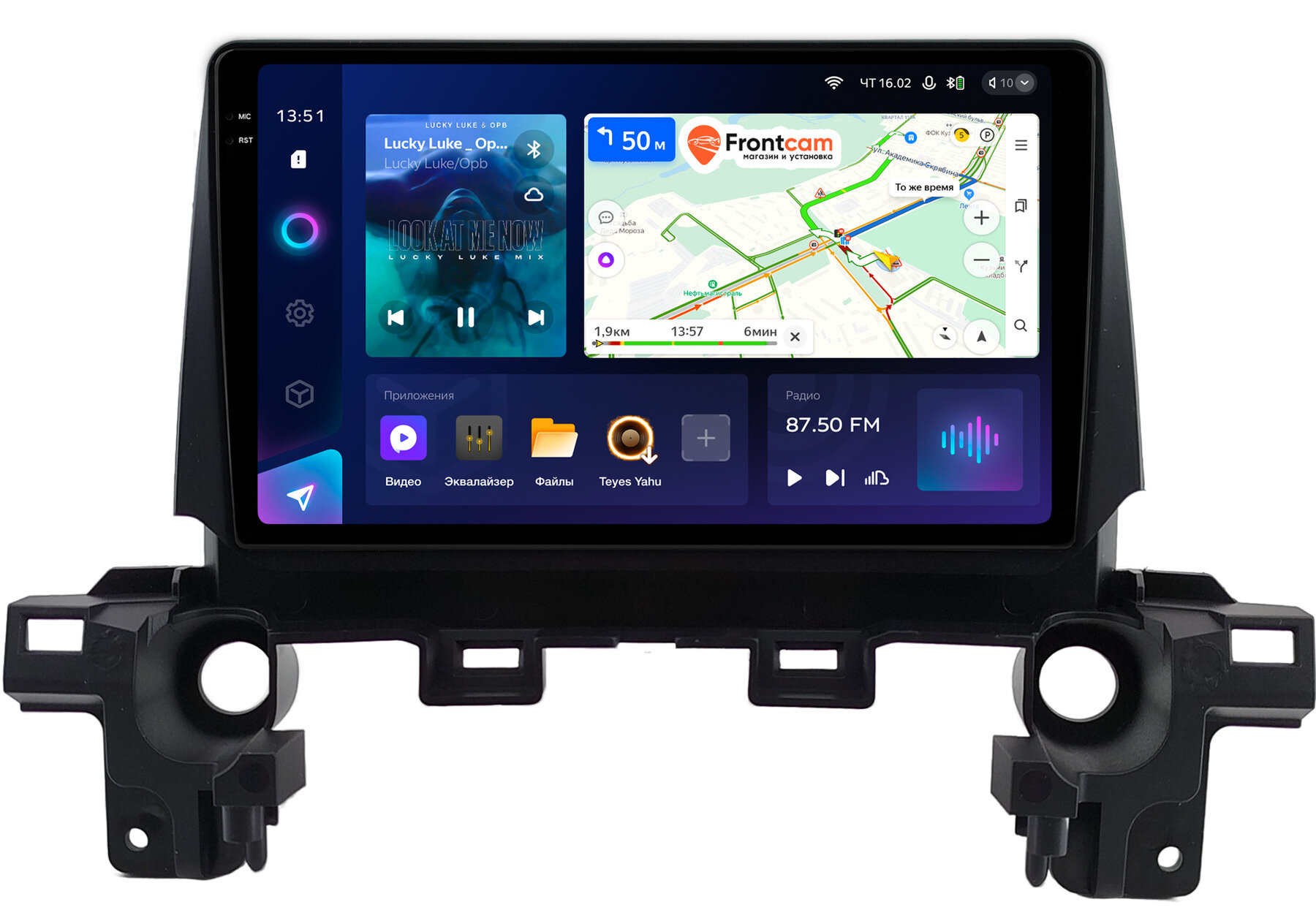 Штатная магнитола Mazda CX-5 2017-2021, CX-8 2017-2022 (правый руль) Teyes CC3 2K 6/128 9.5" RM-9-0756 Android 10 (4G-SIM, DSP, QLed)