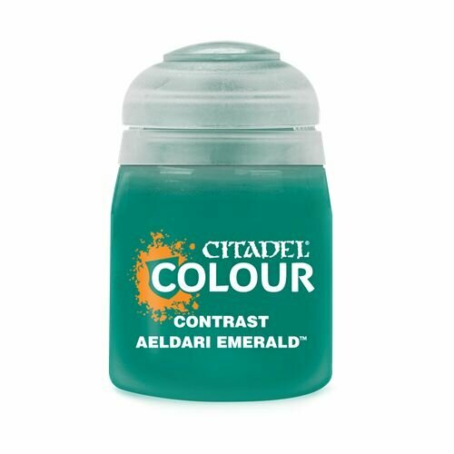 Краска Contrast: Аeldari Emerald (18ml) краска Citadel