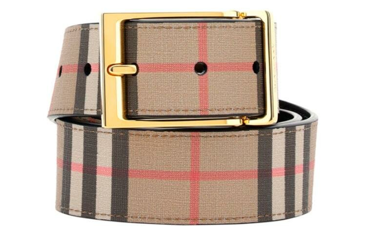 Ремни Burberry из полиуретановой кожи, мужские 85