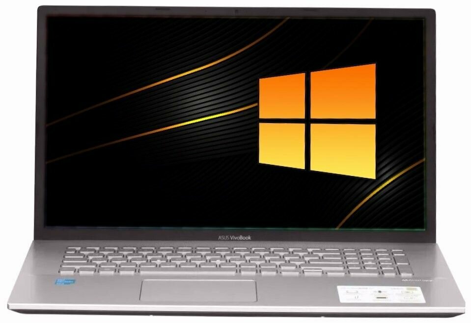 Ноутбук ASUS Intel Core i3 4,4ГГц 6 ядер. 17,3' 1920x1080 Intel UHD Graphics Windows 11 Pro Русская раскладка