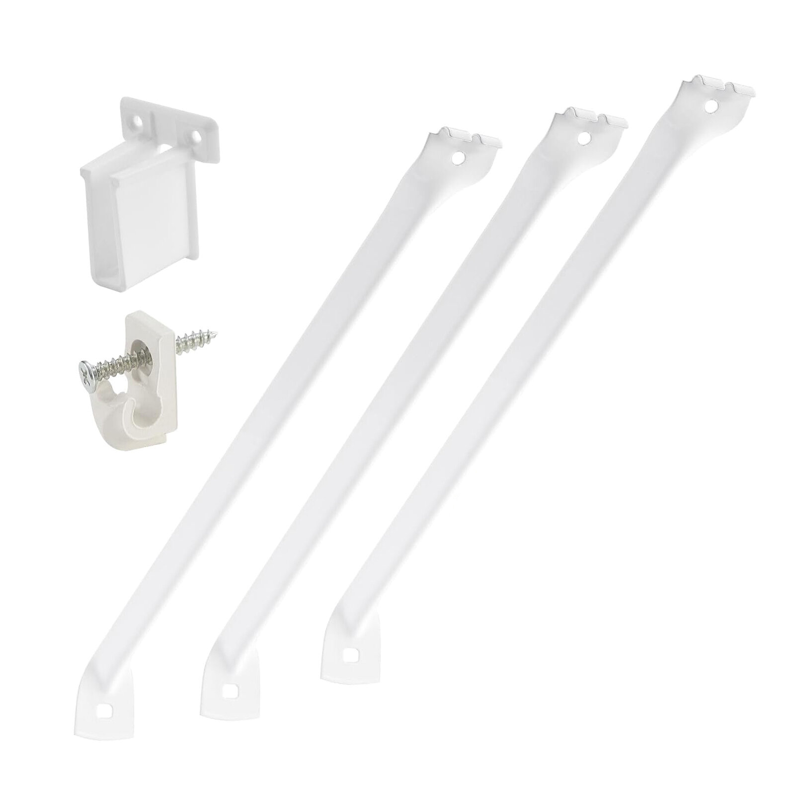3 шт водостойкие кронштейны для полок стальные с крепежом